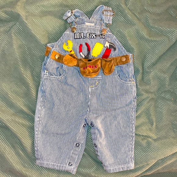 Bottoms | Mr Fixit Baby Toolman Overalls 36 Months | Poshmark